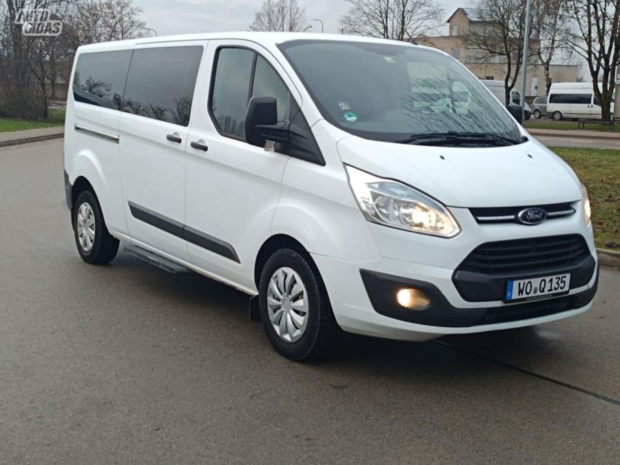 White Ford Transit Custom 2015 in Telschi, with an engine capacity of 2.20 L and mileage of 271 thousand km for 9200 €, photo 12 on AUTOMOTO.COM.LV