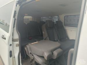 White Ford Transit Custom 2015 in Telschi, with an engine capacity of 2.20 L and mileage of 271 thousand km for 9200 €, photo 18 on AUTOMOTO.COM.LV