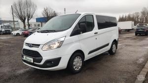 Balts Ford Transit Custom 2015 Klaipėda, ar dzinēja tilpumu 2.20 L un nobraukumu 170 tūkst. km par 11990 €, foto  vietnē AUTOMOTO.COM.LV
