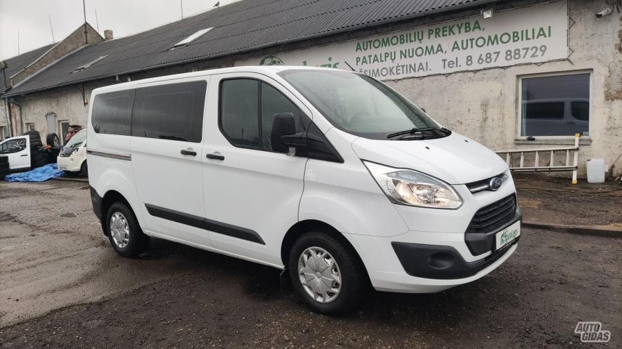Balts Ford Transit Custom 2015 Klaipėda, ar dzinēja tilpumu 2.20 L un nobraukumu 170 tūkst. km par 11990 €, foto 4 vietnē AUTOMOTO.COM.LV