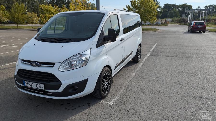 Balts Ford Transit Custom 2018 Mažeikiai, ar dzinēja tilpumu 2.00 L un nobraukumu 240 tūkst. km par 13900 €, foto 1 vietnē AUTOMOTO.COM.LV