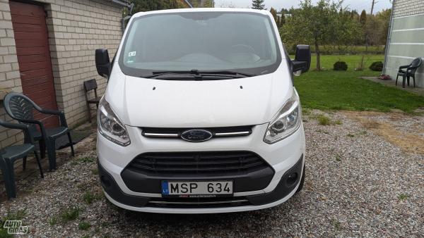 White Ford Transit Custom 2018 in Mazeikiai, with an engine capacity of 2.00 L and mileage of 240 thousand km for 13900 €, photo 5 on AUTOMOTO.COM.LV