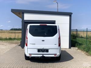 White Ford Transit Custom 2018 in Kaunas, with an engine capacity of 2.00 L and mileage of 192 thousand km for 17999 €, photo 8 on AUTOMOTO.COM.LV