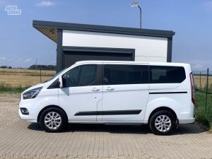 White Ford Transit Custom 2018 in Kaunas, with an engine capacity of 2.00 L and mileage of 192 thousand km for 17999 €, photo 10 on AUTOMOTO.COM.LV