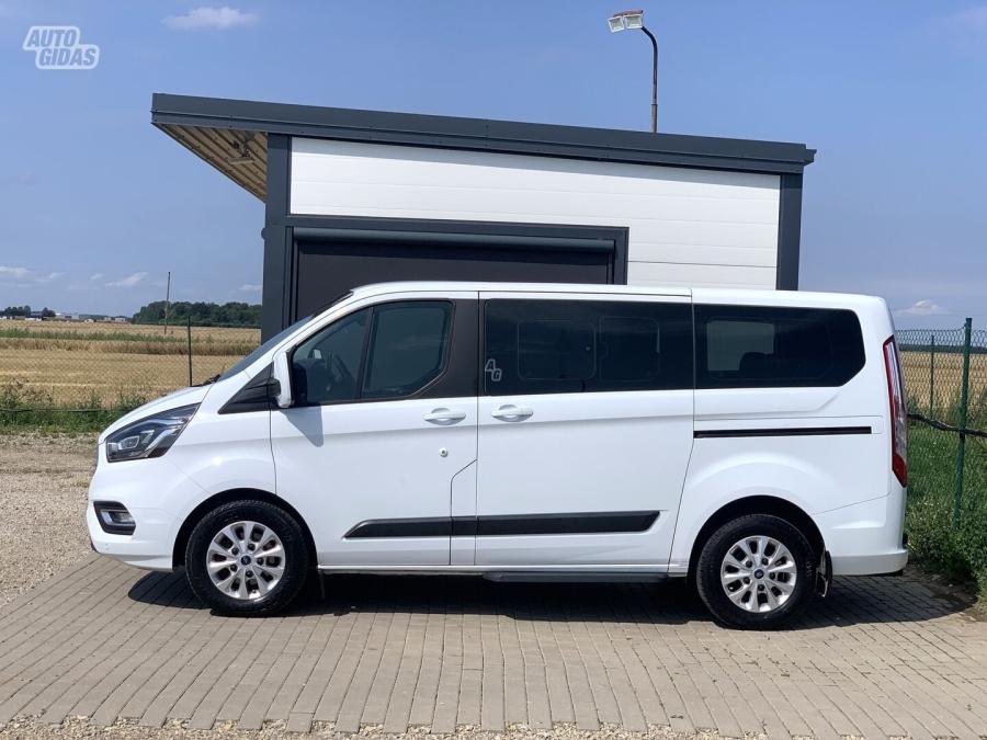 White Ford Transit Custom 2018 in Kaunas, with an engine capacity of 2.00 L and mileage of 192 thousand km for 17999 €, photo 10 on AUTOMOTO.COM.LV