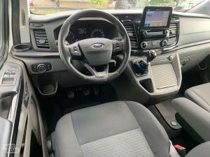 White Ford Transit Custom 2018 in Kaunas, with an engine capacity of 2.00 L and mileage of 192 thousand km for 17999 €, photo 14 on AUTOMOTO.COM.LV