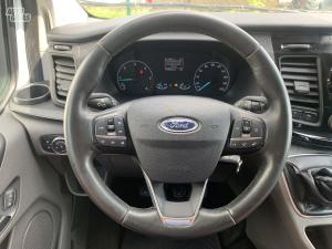 White Ford Transit Custom 2018 in Kaunas, with an engine capacity of 2.00 L and mileage of 192 thousand km for 17999 €, photo 20 on AUTOMOTO.COM.LV