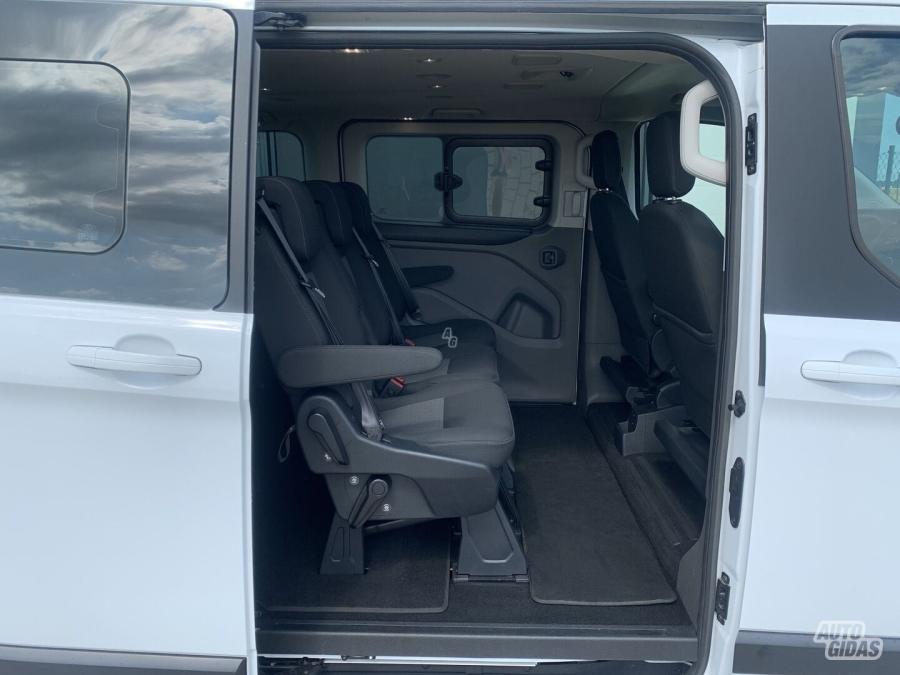 White Ford Transit Custom 2018 in Kaunas, with an engine capacity of 2.00 L and mileage of 192 thousand km for 17999 €, photo 30 on AUTOMOTO.COM.LV