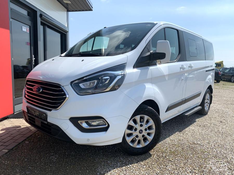 White Ford Transit Custom 2018 in Kaunas, with an engine capacity of 2.00 L and mileage of 192 thousand km for 17999 €, photo 34 on AUTOMOTO.COM.LV