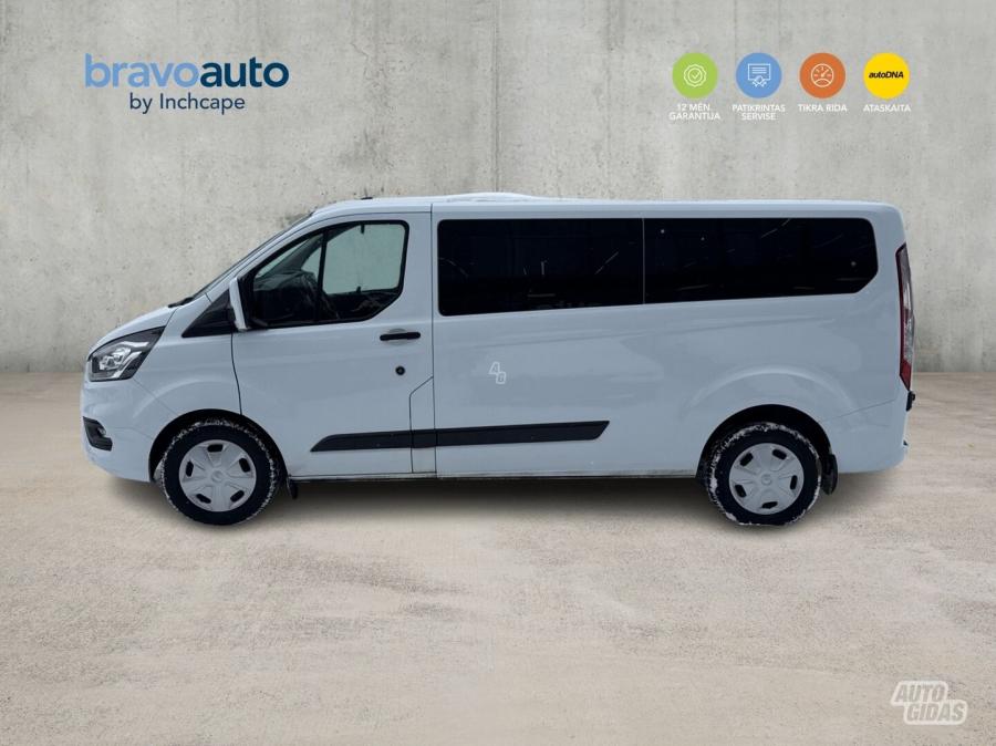 White Ford Transit Custom 2023 in Vilnius, with an engine capacity of 2.00 L and mileage of 132 thousand km for 25500 €, photo 4 on AUTOMOTO.COM.LV