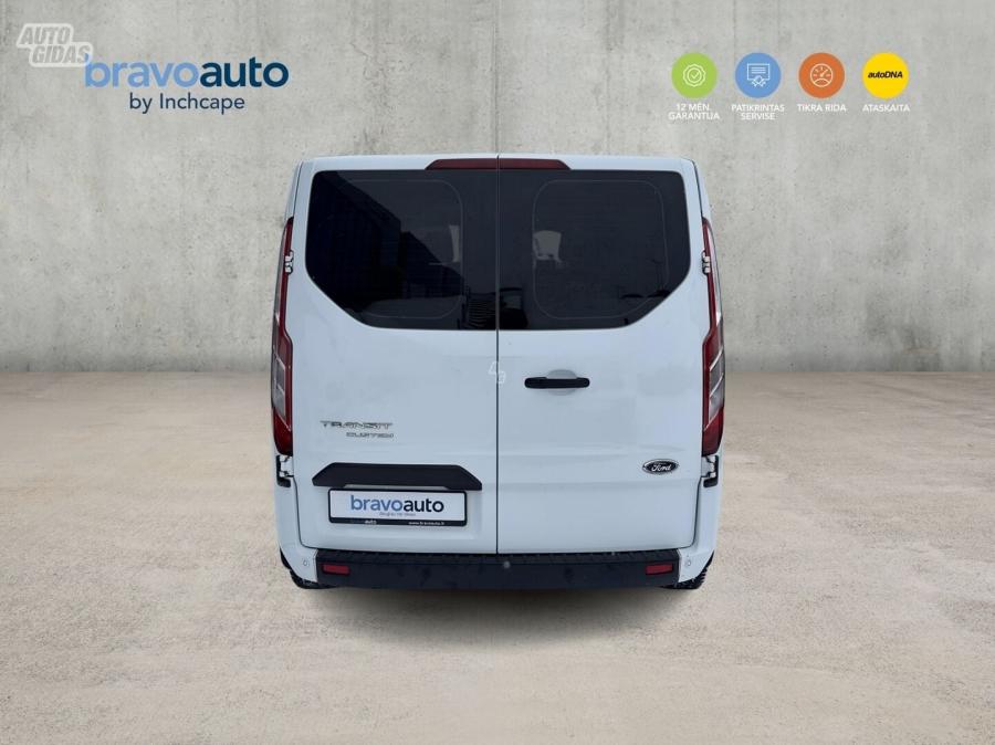 White Ford Transit Custom 2023 in Vilnius, with an engine capacity of 2.00 L and mileage of 132 thousand km for 25500 €, photo 6 on AUTOMOTO.COM.LV