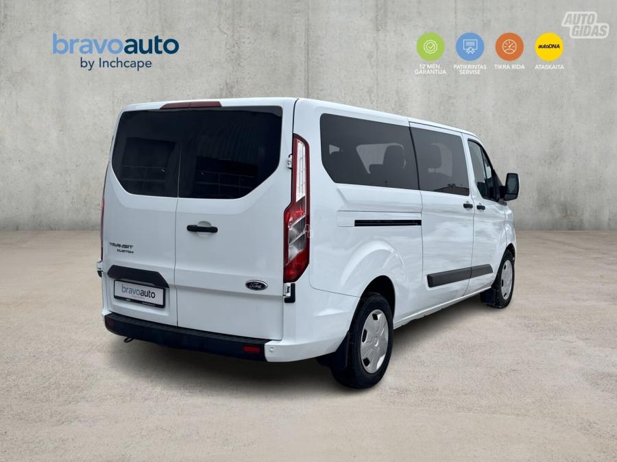 White Ford Transit Custom 2024 in Kaunas, with an engine capacity of 2.00 L and mileage of 85 thousand km for 29272 €, photo 5 on AUTOMOTO.COM.LV