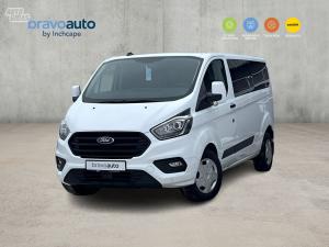 White Ford Transit Custom 2024 in Kaunas, with an engine capacity of 2.00 L and mileage of 70 thousand km for 28471 €, photo 1 on AUTOMOTO.COM.LV