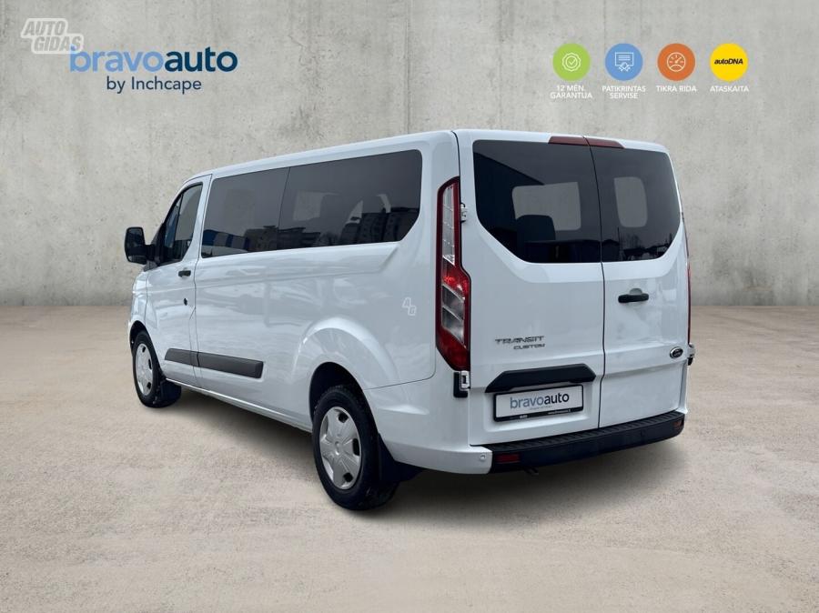 White Ford Transit Custom 2024 in Kaunas, with an engine capacity of 2.00 L and mileage of 70 thousand km for 28471 €, photo 4 on AUTOMOTO.COM.LV