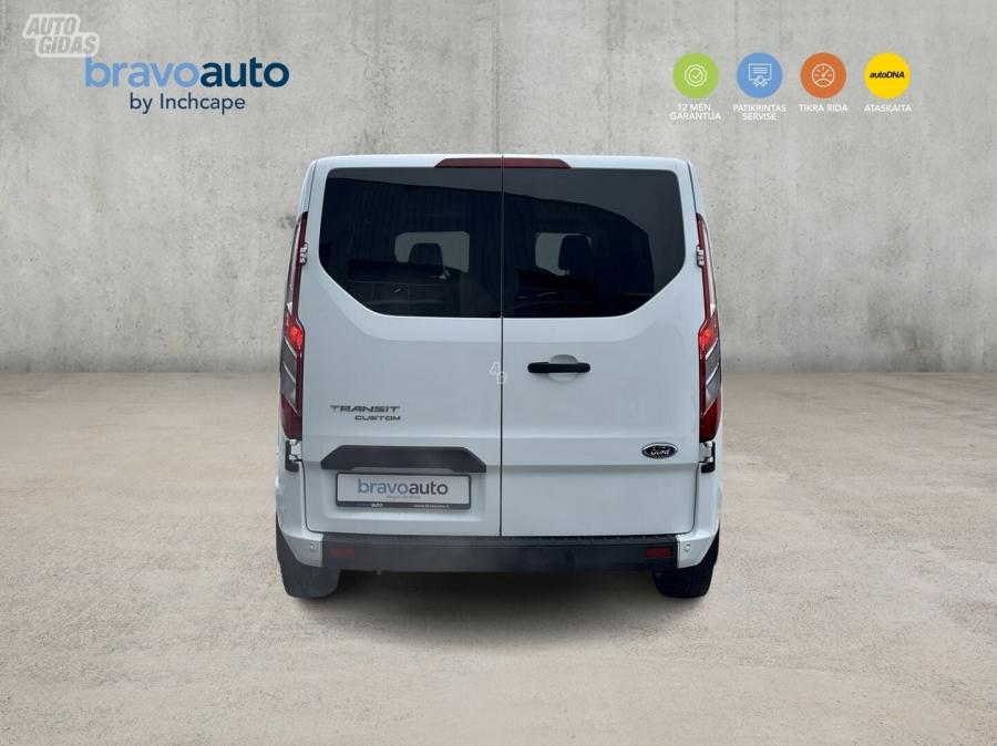 White Ford Transit Custom 2024 in Kaunas, with an engine capacity of 2.00 L and mileage of 70 thousand km for 28471 €, photo 5 on AUTOMOTO.COM.LV