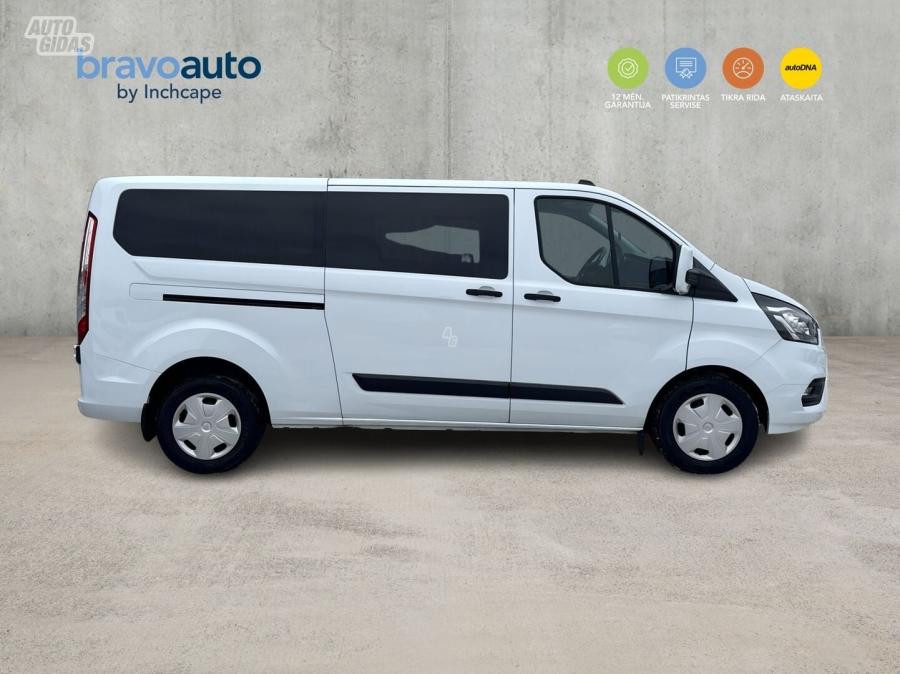 White Ford Transit Custom 2024 in Kaunas, with an engine capacity of 2.00 L and mileage of 70 thousand km for 28471 €, photo 7 on AUTOMOTO.COM.LV