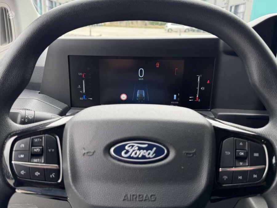 White Ford Transit Custom 2024 in Kaunas, with an engine capacity of 2.00 L and mileage of 20 thousand km for 27300 €, photo 12 on AUTOMOTO.COM.LV