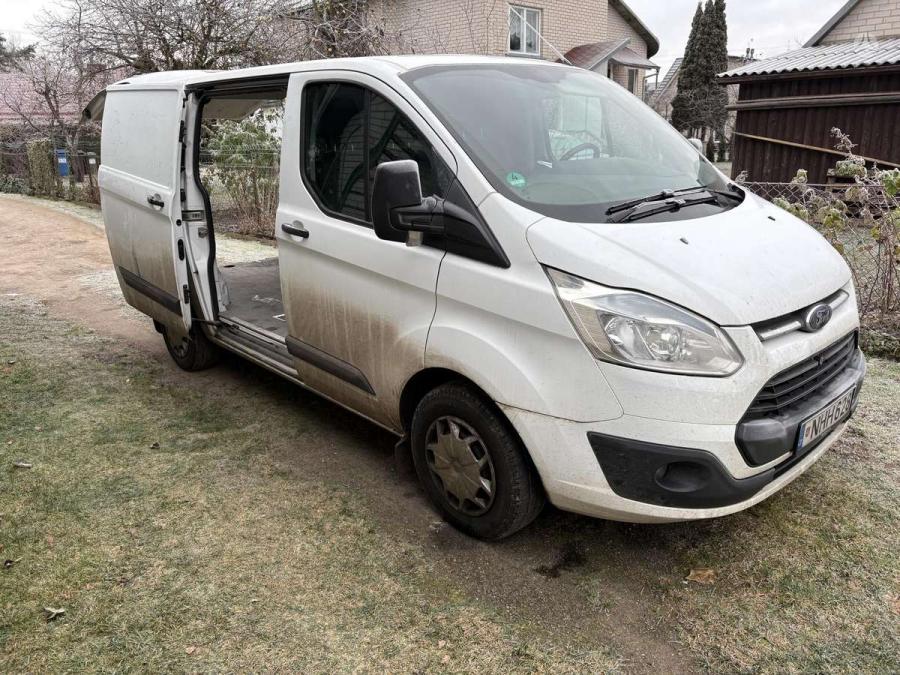 Balts Ford Transit Custom 2016 Kazlų Rūda, ar dzinēja tilpumu 2.20 L un nobraukumu 171 tūkst. km par 6000 €, foto 2 vietnē AUTOMOTO.COM.LV