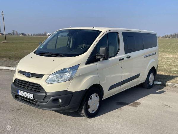 Yellow Ford Transit Custom 2013 in Jurbarkas, with an engine capacity of 2.20 L and mileage of 490 thousand km for 4500 €, photo 7 on AUTOMOTO.COM.LV