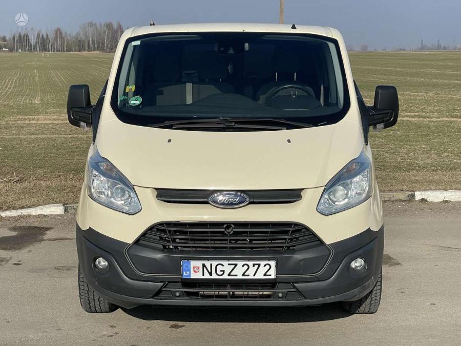 Yellow Ford Transit Custom 2013 in Jurbarkas, with an engine capacity of 2.20 L and mileage of 490 thousand km for 4500 €, photo 8 on AUTOMOTO.COM.LV