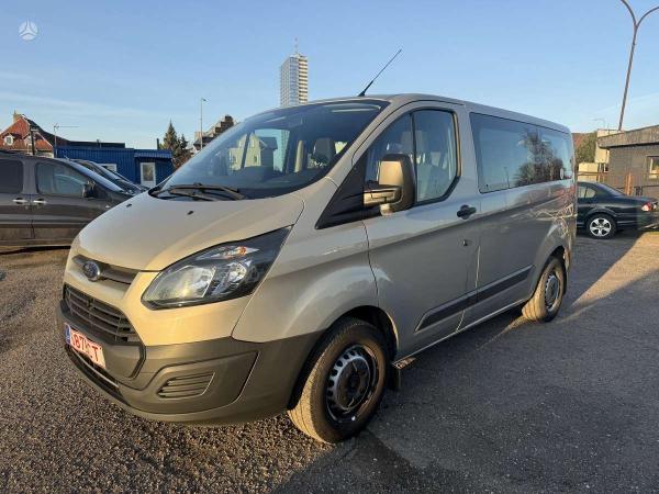 Yellow Ford Transit Custom 2017 in Klaipeda, with an engine capacity of 2.00 L and mileage of 103 thousand km for 11900 €, photo 1 on AUTOMOTO.COM.LV