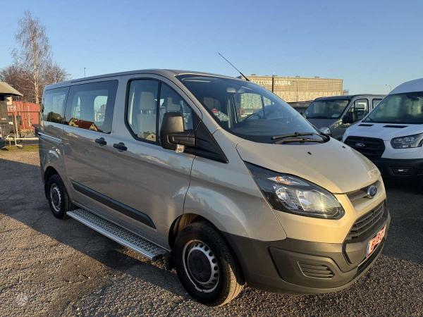 Yellow Ford Transit Custom 2017 in Klaipeda, with an engine capacity of 2.00 L and mileage of 103 thousand km for 11900 €, photo 3 on AUTOMOTO.COM.LV