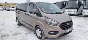 Yellow Ford Transit Custom 2018 in Kaunas, with an engine capacity of 2.00 L and mileage of 276 thousand km for 16698 €, photo  on AUTOMOTO.COM.LV