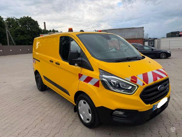 Dzeltens Ford Transit Custom 2022 Kauņa, ar dzinēja tilpumu 2.00 L un nobraukumu 262 tūkst. km par 8750 €, foto 1 vietnē AUTOMOTO.COM.LV