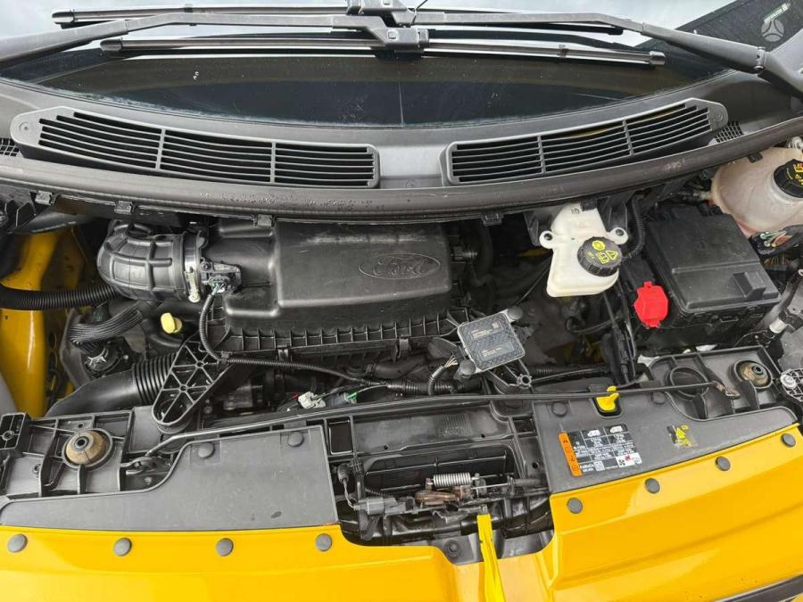 Yellow Ford Transit Custom 2022 in Kaunas, with an engine capacity of 2.00 L and mileage of 262 thousand km for 8750 €, photo 13 on AUTOMOTO.COM.LV