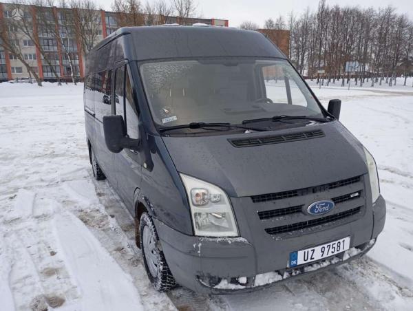 Pelēks Ford Transit 2007 Jurbarkas, ar dzinēja tilpumu 2.20 L un nobraukumu 96 tūkst. km par 6999 €, foto 3 vietnē AUTOMOTO.COM.LV