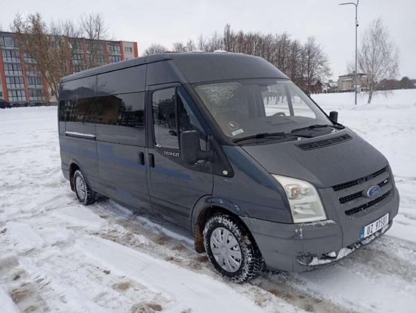 Pelēks Ford Transit 2007 Jurbarkas, ar dzinēja tilpumu 2.20 L un nobraukumu 96 tūkst. km par 6999 €, foto 4 vietnē AUTOMOTO.COM.LV