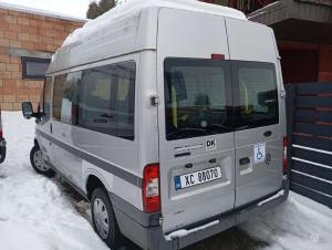 Grey Ford Transit 2008 in Jurbarkas, with an engine capacity of 2.20 L and mileage of 153 thousand km for 4999 €, photo 14 on AUTOMOTO.COM.LV