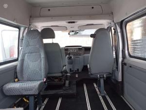 Grey Ford Transit 2008 in Jurbarkas, with an engine capacity of 2.20 L and mileage of 153 thousand km for 4999 €, photo 16 on AUTOMOTO.COM.LV