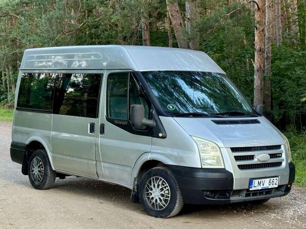Grey Ford Transit 2008 in Radviliskis, with an engine capacity of 2.20 L and mileage of 254 thousand km for 2950 €, photo 3 on AUTOMOTO.COM.LV