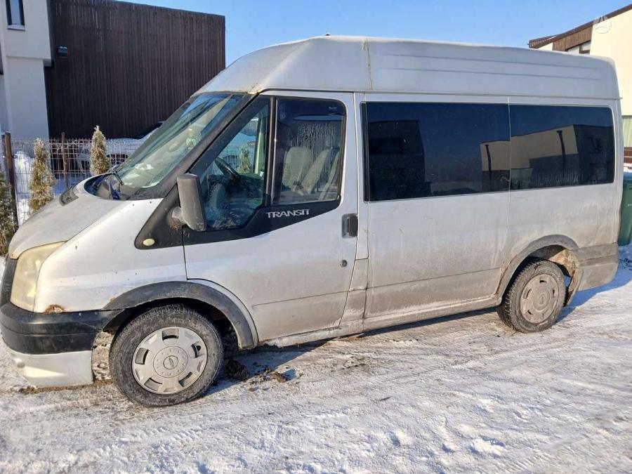 Grey Ford Transit 2009 in Kaunas, with an engine capacity of 2.20 L and mileage of 283 thousand km for 1700 €, photo 3 on AUTOMOTO.COM.LV