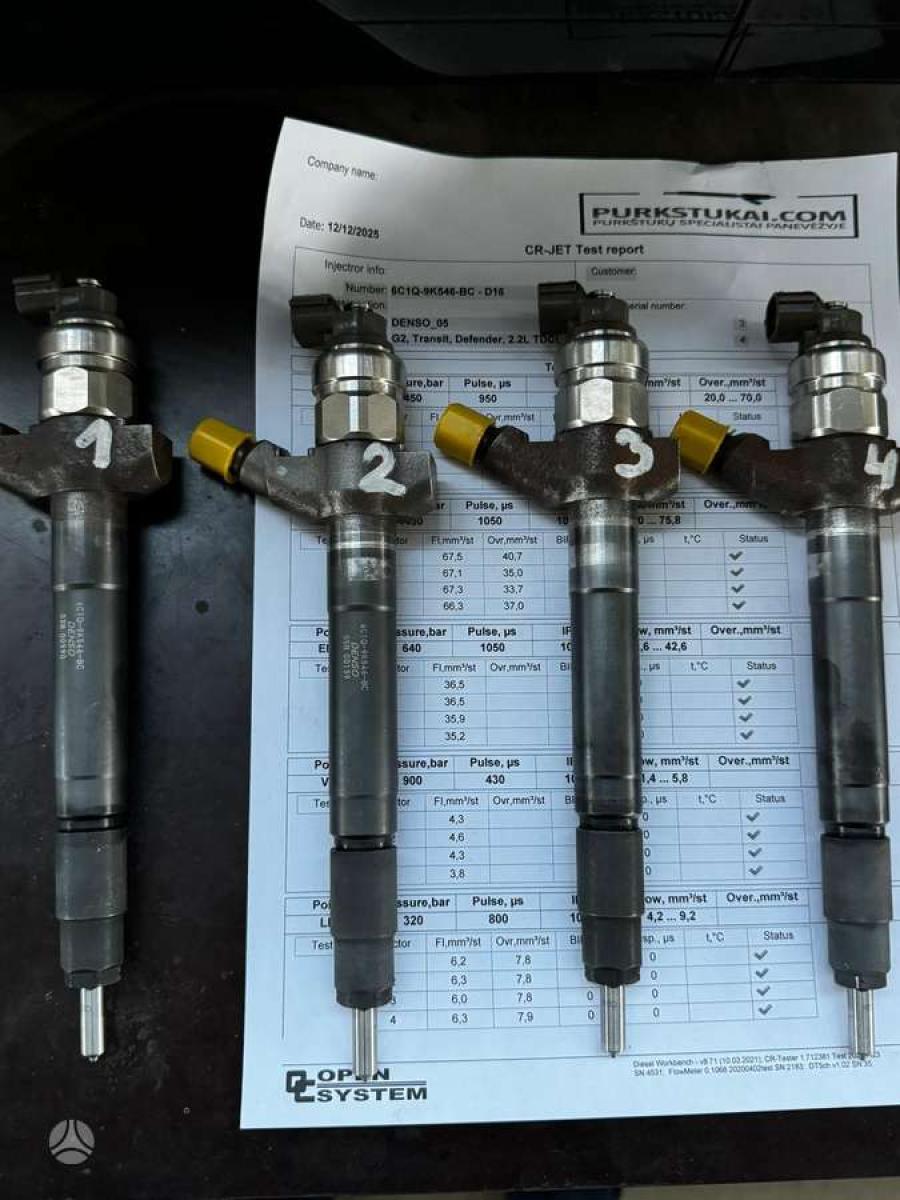 Серый Форд Транзит 2010 в Паневежис, объемом двигателя 2.40 л и пробегом 248 тыс. км за 5800 €, фото 13 на AUTOMOTO.COM.LV