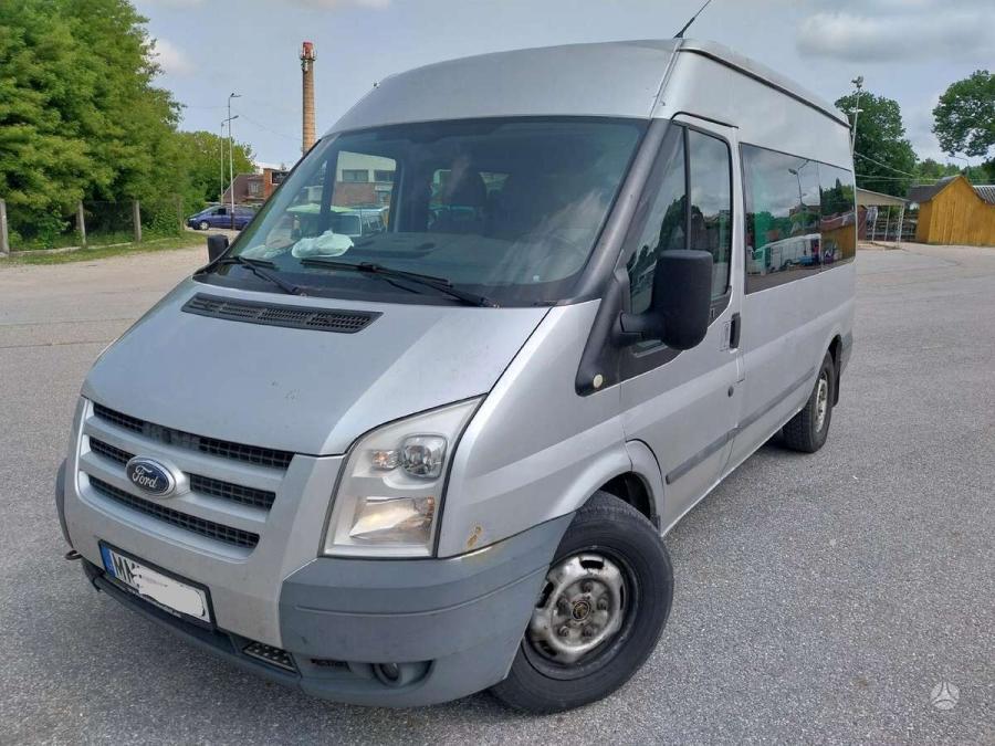 Grey Ford Transit 2011 in Kaunas, with an engine capacity of 2.20 L and mileage of 250 thousand km for 5499 €, photo 1 on AUTOMOTO.COM.LV