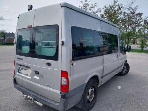 Grey Ford Transit 2011 in Kaunas, with an engine capacity of 2.20 L and mileage of 250 thousand km for 5499 €, photo 8 on AUTOMOTO.COM.LV