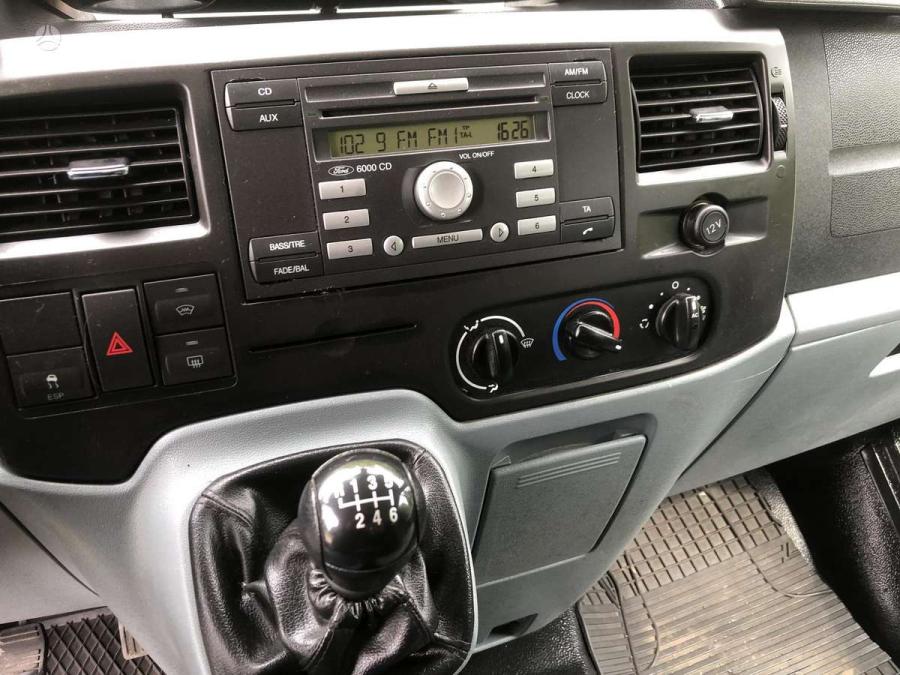 Pelēks Ford Transit 2011 Kauņa, ar dzinēja tilpumu 2.20 L un nobraukumu 246 tūkst. km par 6650 €, foto 5 vietnē AUTOMOTO.COM.LV