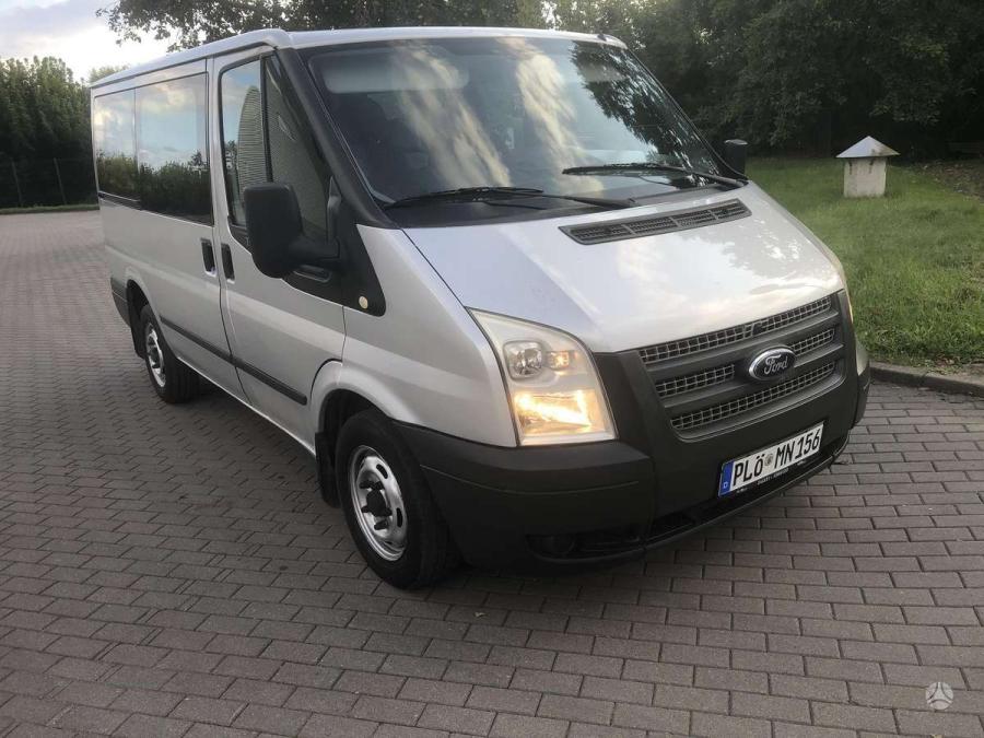 Grey Ford Transit 2011 in Kaunas, with an engine capacity of 2.20 L and mileage of 245 thousand km for 6700 €, photo 6 on AUTOMOTO.COM.LV