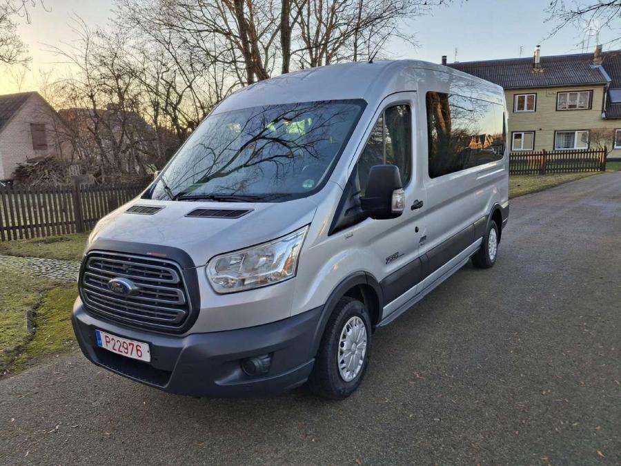 Grey Ford Transit 2016 in Jurbarkas, with an engine capacity of 2.20 L and mileage of 197 thousand km for 13200 €, photo 1 on AUTOMOTO.COM.LV