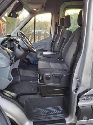 Grey Ford Transit 2016 in Jurbarkas, with an engine capacity of 2.20 L and mileage of 197 thousand km for 13200 €, photo 16 on AUTOMOTO.COM.LV