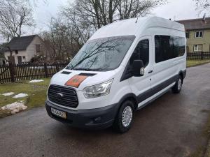 Grey Ford Transit 2016 in Jurbarkas, with an engine capacity of 2.20 L and mileage of 197 thousand km for 13200 €, photo 35 on AUTOMOTO.COM.LV