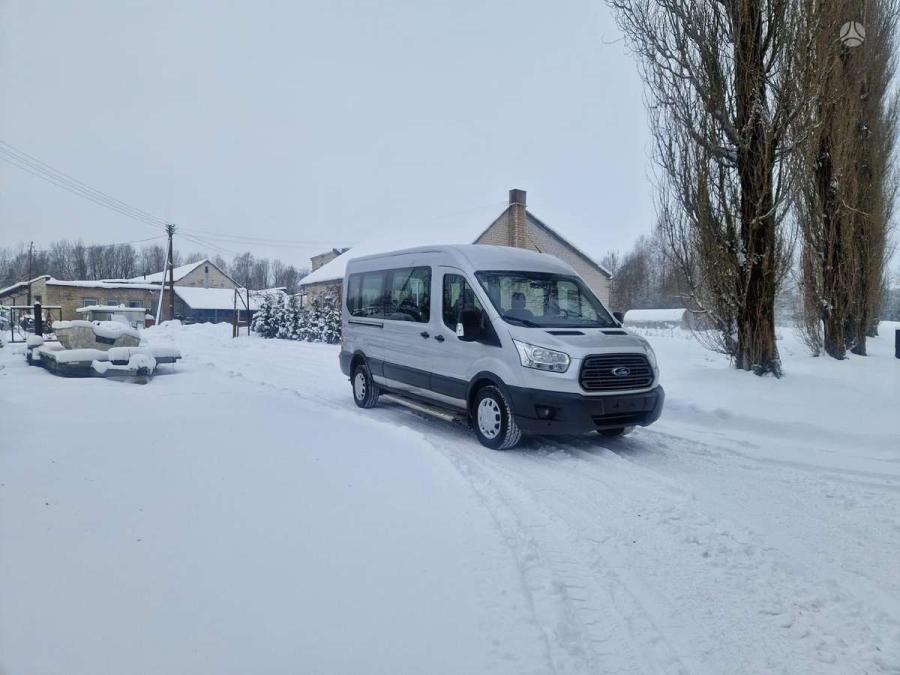Pelēks Ford Transit 2017 Tauragė, ar dzinēja tilpumu 2.00 L un nobraukumu 298 tūkst. km par 9200 €, foto 3 vietnē AUTOMOTO.COM.LV
