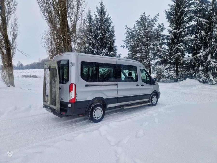 Pelēks Ford Transit 2017 Tauragė, ar dzinēja tilpumu 2.00 L un nobraukumu 298 tūkst. km par 9200 €, foto 4 vietnē AUTOMOTO.COM.LV