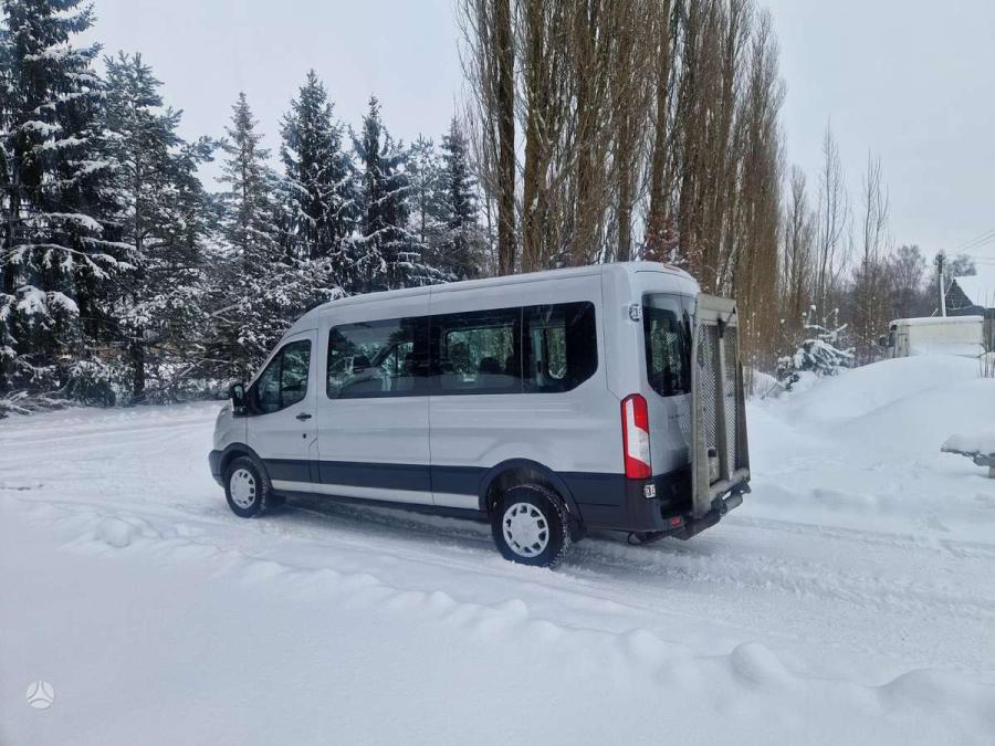 Pelēks Ford Transit 2017 Tauragė, ar dzinēja tilpumu 2.00 L un nobraukumu 298 tūkst. km par 9200 €, foto 5 vietnē AUTOMOTO.COM.LV