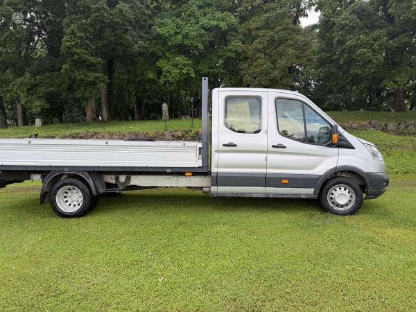 Grey Ford Transit 2017 in Kelme, with an engine capacity of 2.00 L and mileage of 282 thousand km for 15800 €, photo 3 on AUTOMOTO.COM.LV