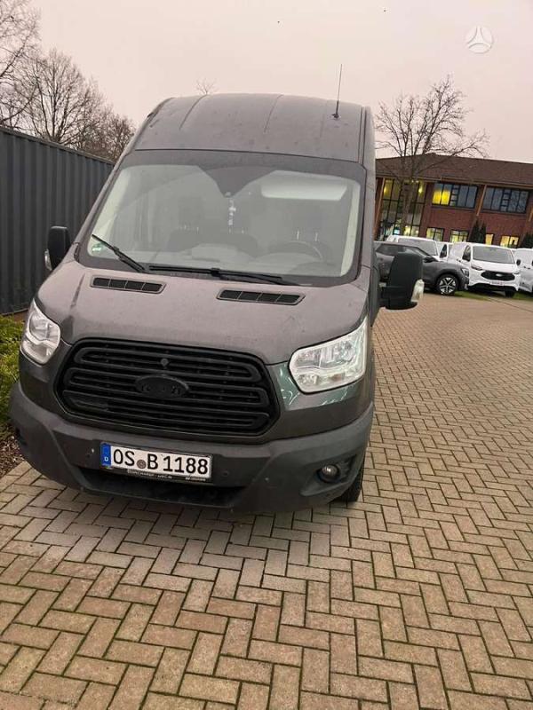 Grey Ford Transit 2018 in Marijampole, with an engine capacity of 2.00 L and mileage of 191 thousand km for 11650 €, photo 2 on AUTOMOTO.COM.LV