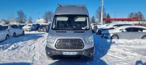 Grey Ford Transit 2018 in Taurage, with an engine capacity of 2.00 L and mileage of 130 thousand km for 7600 €, photo  on AUTOMOTO.COM.LV
