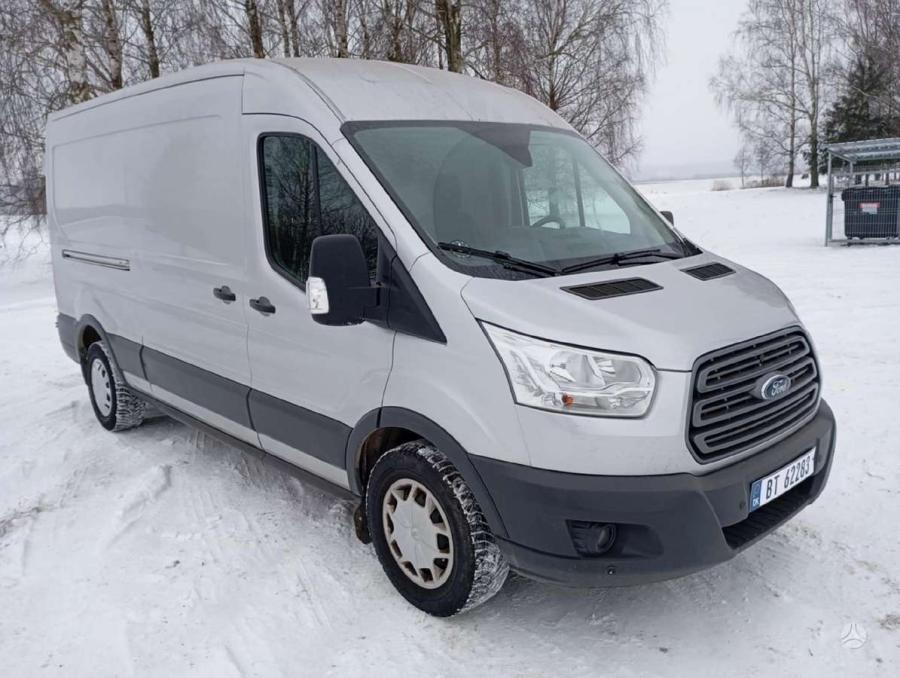 Grey Ford Transit 2018 in Jurbarkas, with an engine capacity of 2.00 L and mileage of 279 thousand km for 8977 €, photo 1 on AUTOMOTO.COM.LV